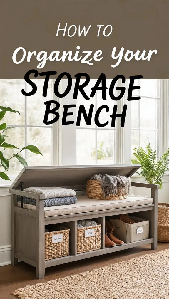 How to Organize Your Storage Bench: Easy Tips & Ideas